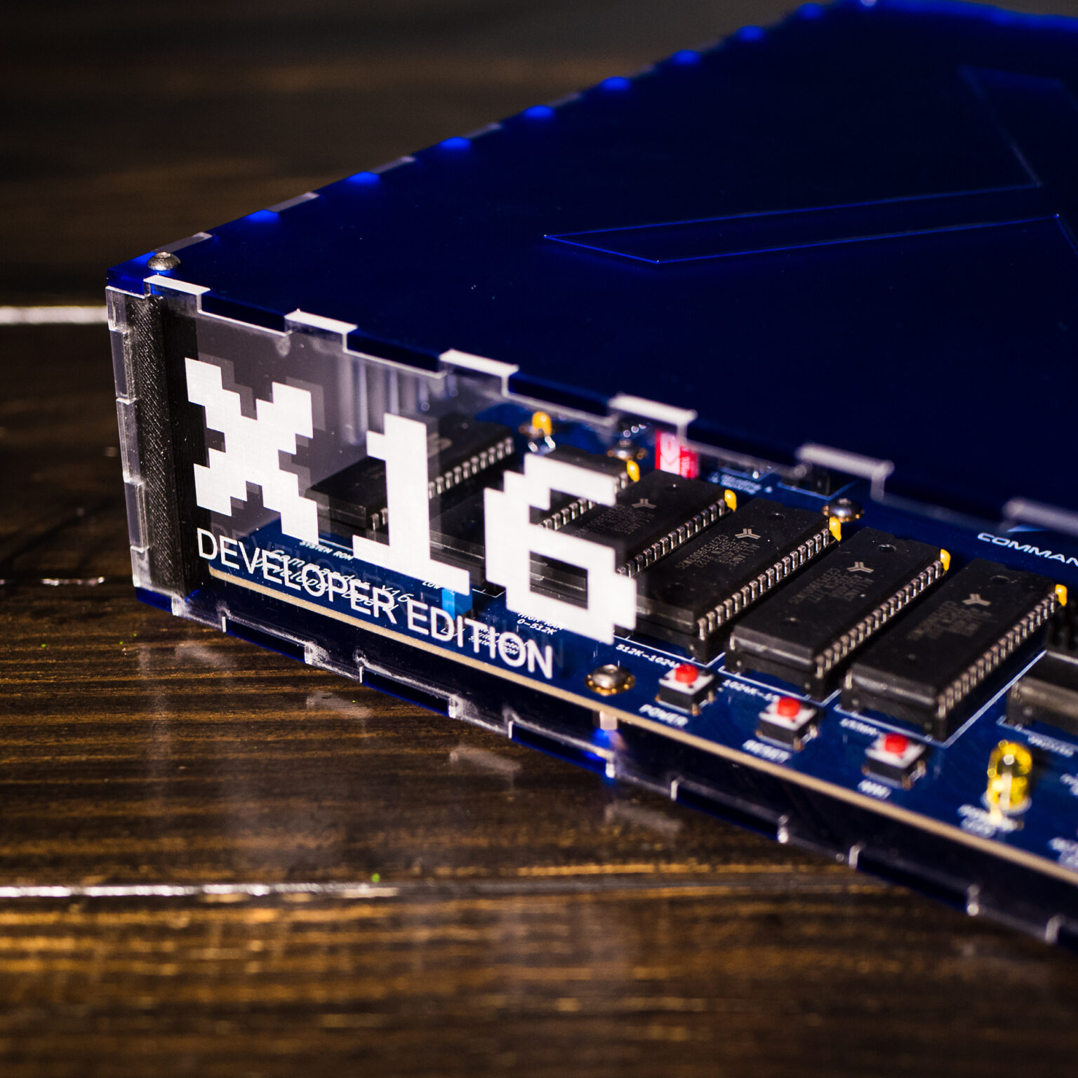 Commander X16 Developer Edition Laser Cut Case – BitByBit Synths